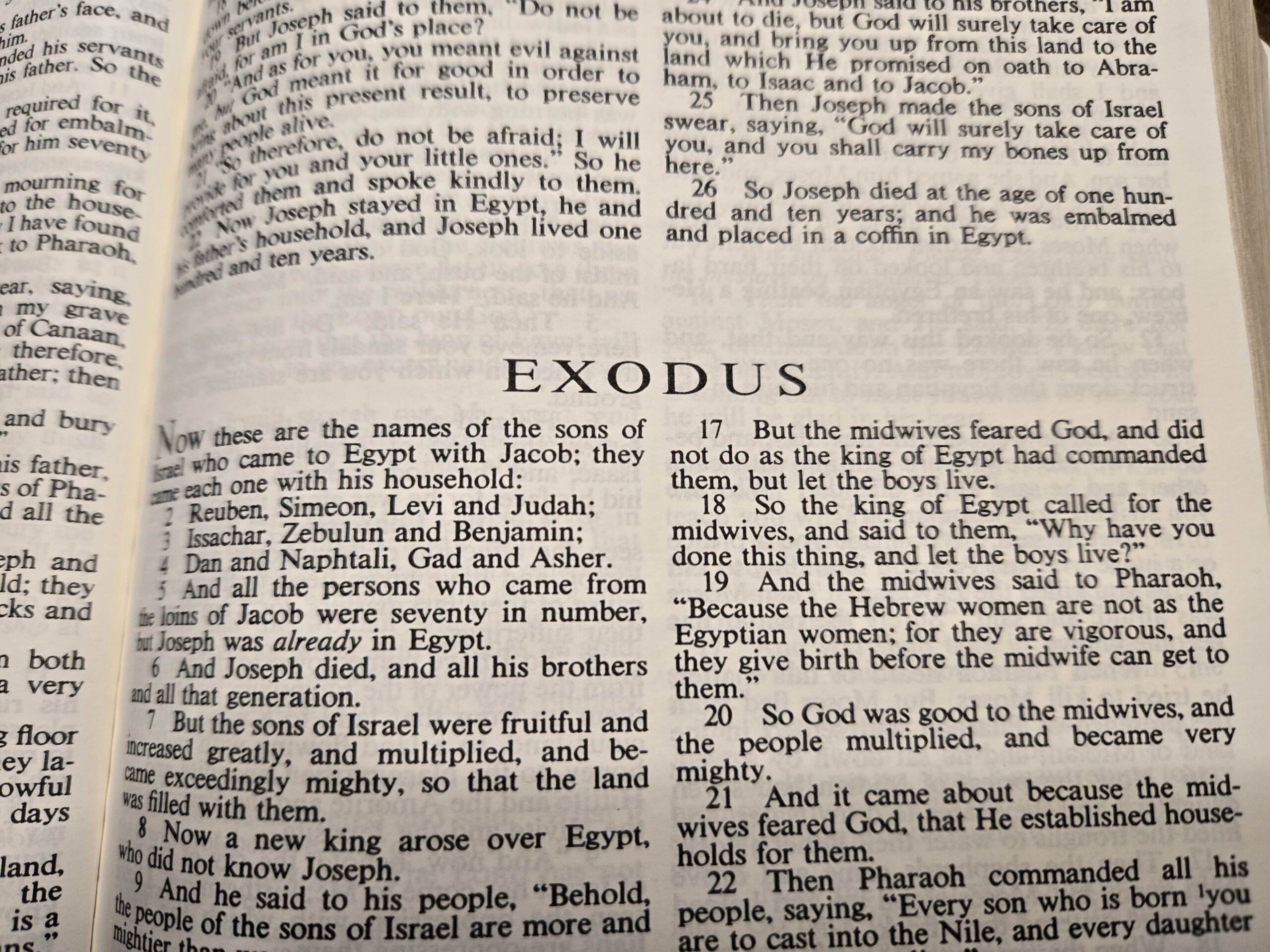 Exodus | Christian, Tell Me Why